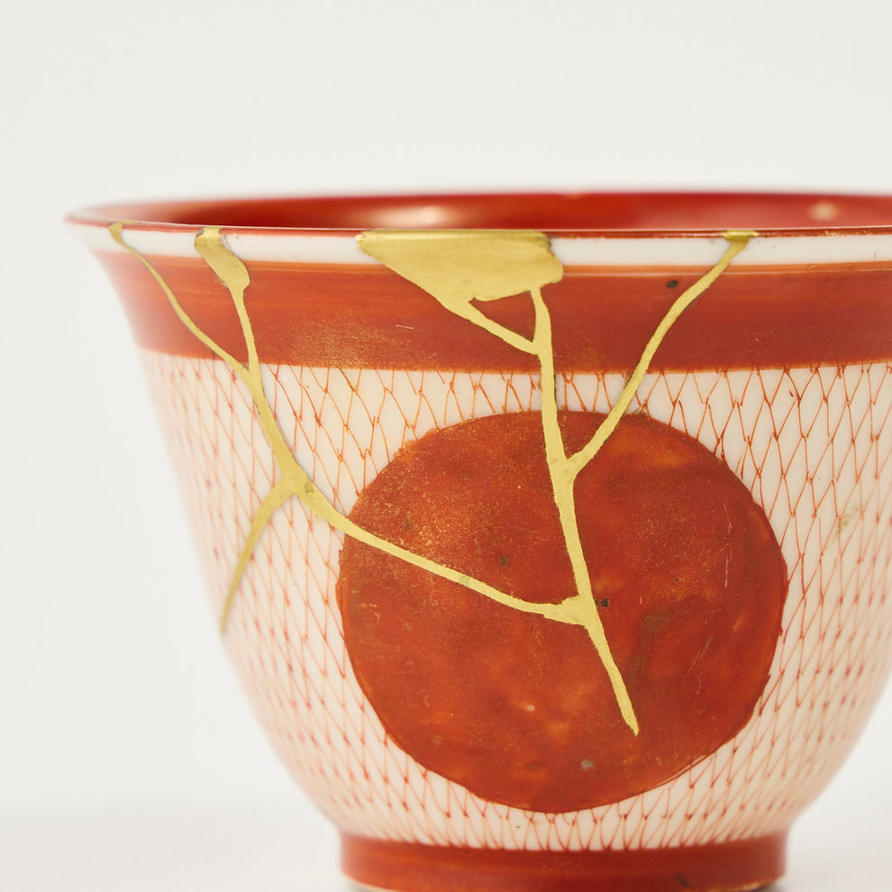 KINTSUGI “Hinomaru” Sake Cup｜Available at Ebisu Studio – Traditional ...