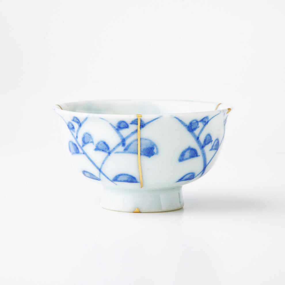 KINTSUGI Imari Porcelain Tea Bowl | Japanese Traditional Method ...